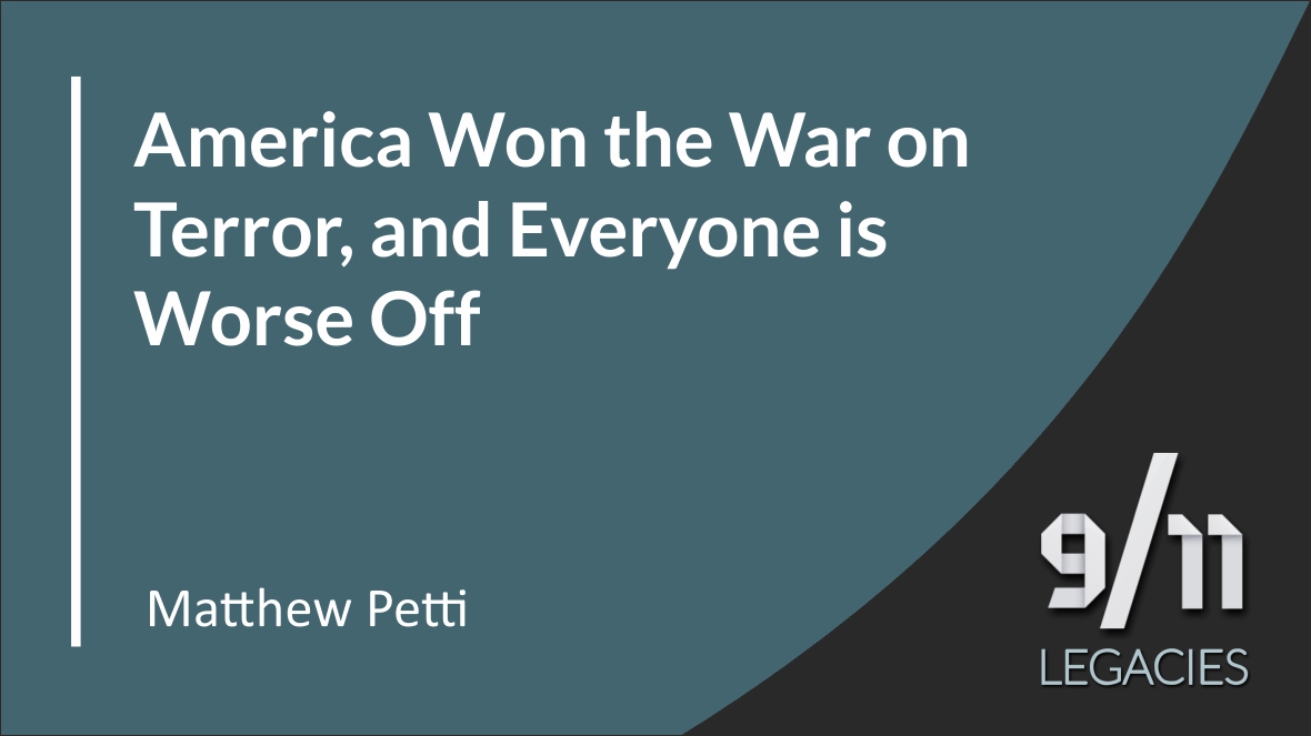 America Won the War on Terror